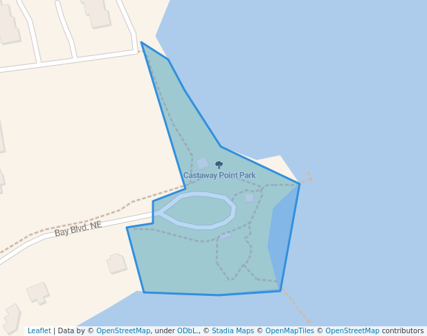 Castaway Point Park in Palm Bay | Map and Routes