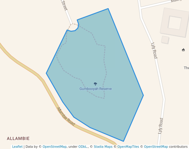 Gumbooyah Reserve in Allambie Heights | Map and Routes