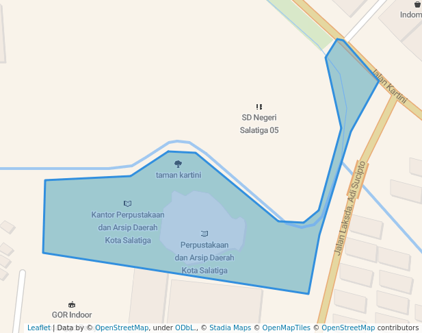 taman kartini in Salatiga | Map and Routes