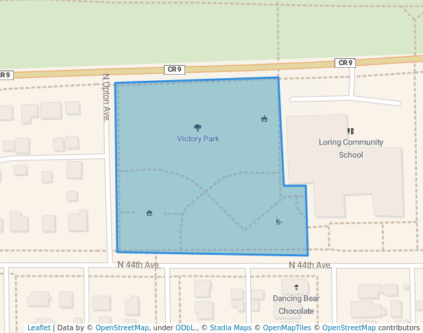 Victory Park in Minneapolis | Map and Routes