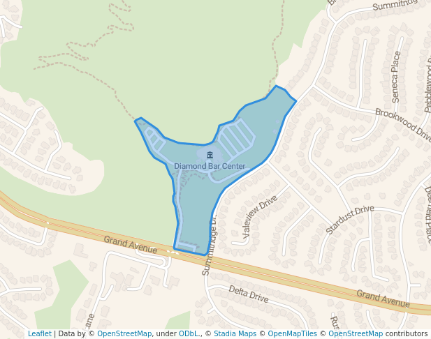 Summitridge Park in Diamond Bar | Map and Routes