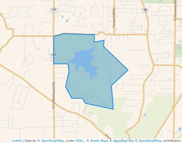 Craighead Forest Park in Jonesboro | Map and Routes