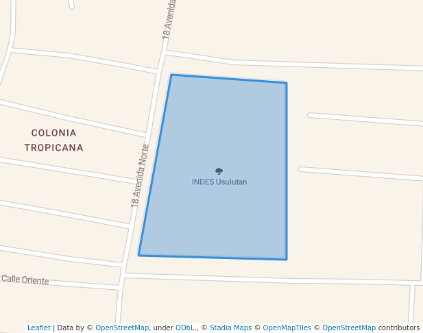 INDES Usulutan in Usulután | Map and Routes