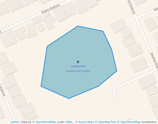 Hughenden Community Centre in Kingston | Map and Routes