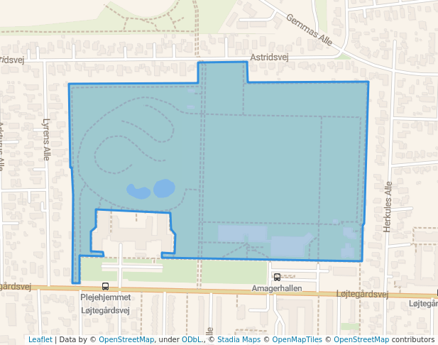 Travbaneparken in Kastrup | Map and Routes