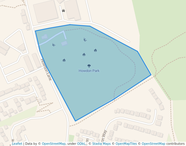 Howdon Park in Wallsend | Map and Routes
