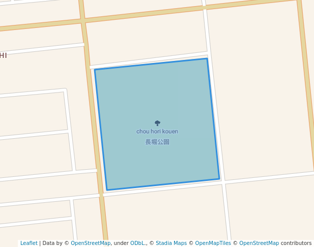 長堀公園 in Hitachinaka | Map and Routes