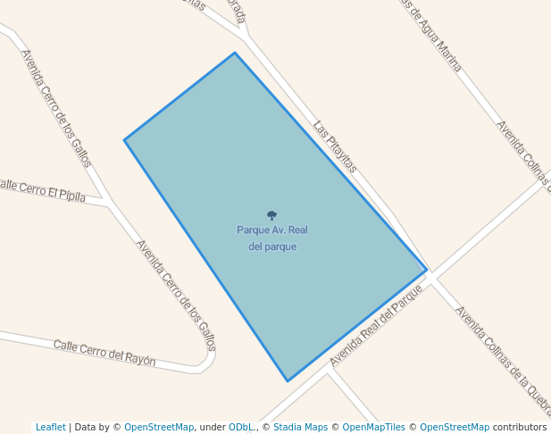 Parque Av. Real del parque in Culiacán Rosales | Map and Routes