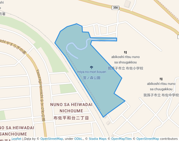 宮ノ森公園 in Abiko | Map and Routes