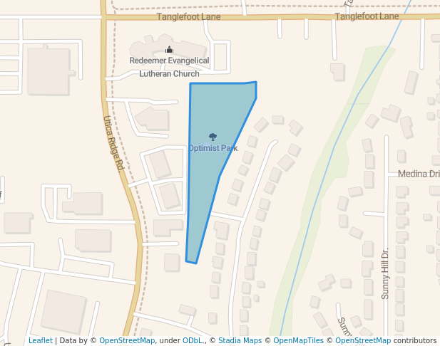 Optimist Park in Bettendorf | Map and Routes