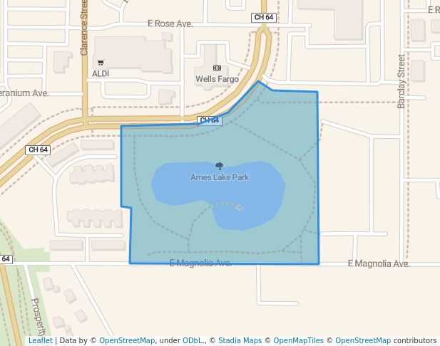 Ames Lake Park in Saint Paul | Map and Routes