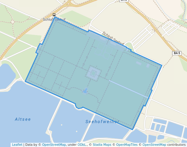 Schlosspark Seehof in Memmelsdorf | Map and Routes