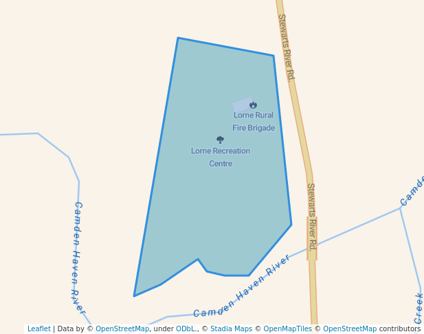 Lorne Recreation Centre in Lorne | Map and Routes