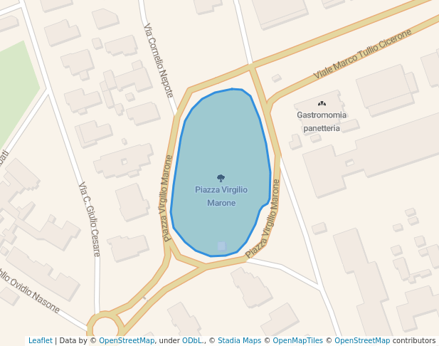 Piazza Virgilio Marone in Castromediano | Map and Routes