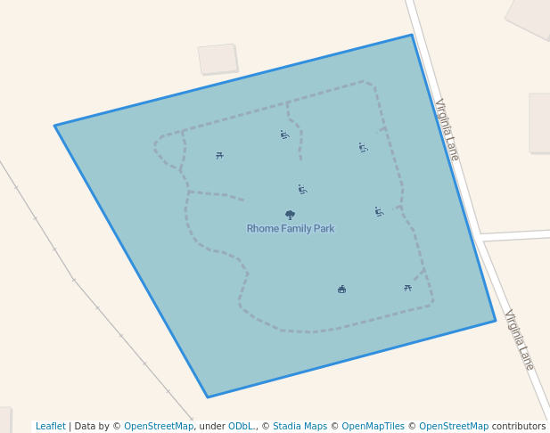 Rhome Family Park in Rhome | Map and Routes