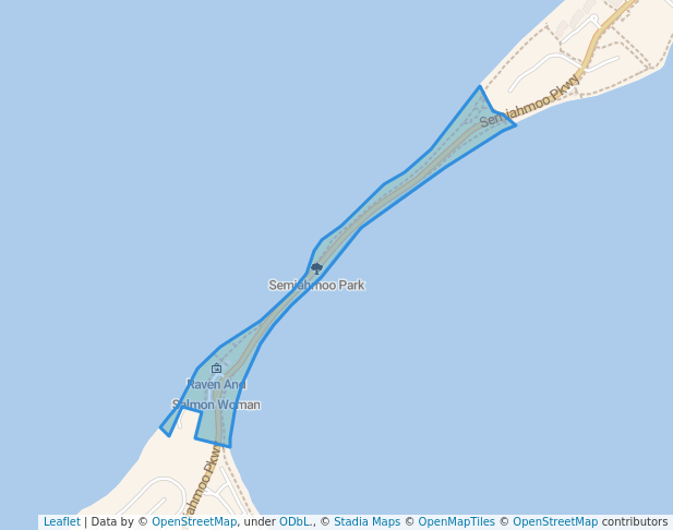 Semiahmoo Park in Blaine | Map and Routes