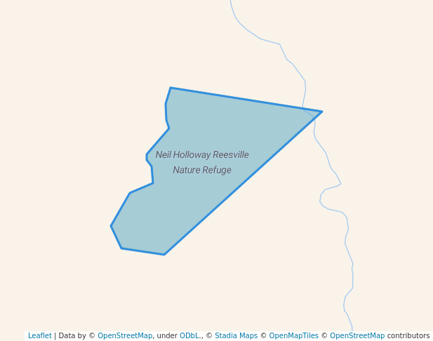 Neil Holloway Reesville Nature Refuge in Reesville | Map and Routes