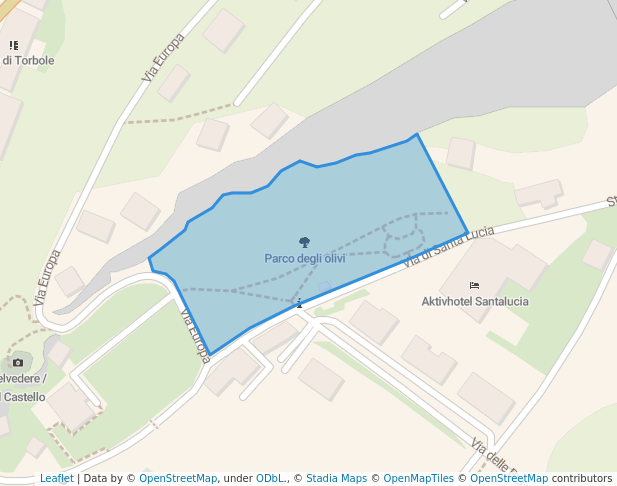 Parco degli olivi in Torbole | Map and Routes