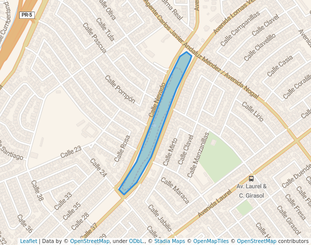 Parque Lineal Mario Gaztambide Arrillaga in Bayamón | Map and Routes