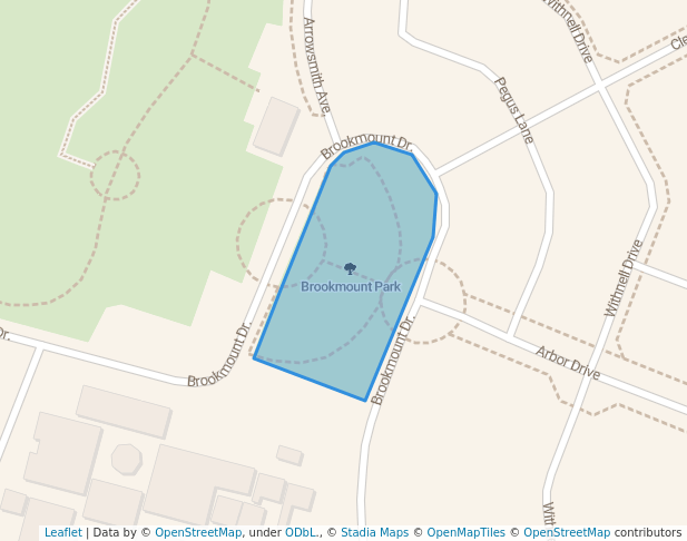 Brookmount Park in Ellenbrook | Map and Routes