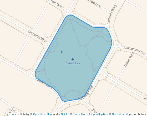 Oakhill Park in Ellenbrook | Map and Routes