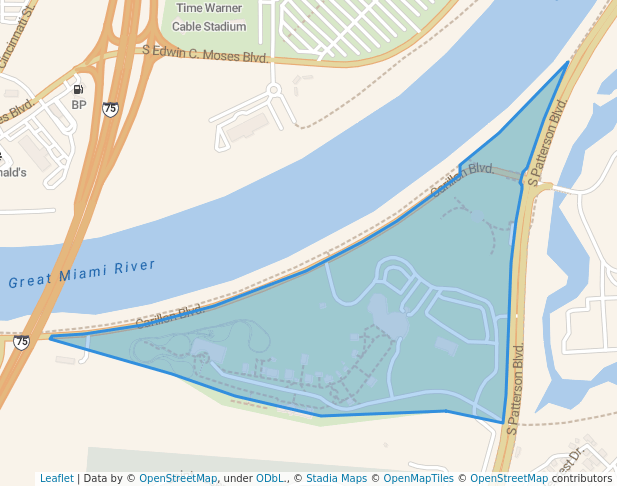 Carillon Historical Park in Dayton | Map and Routes
