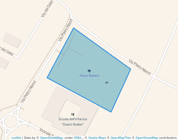 Parco Baleno in Bernareggio | Map and Routes