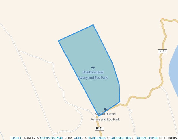 Sheikh Russel Aviary and Eco Park in South Nischinta Pur | Map and Routes