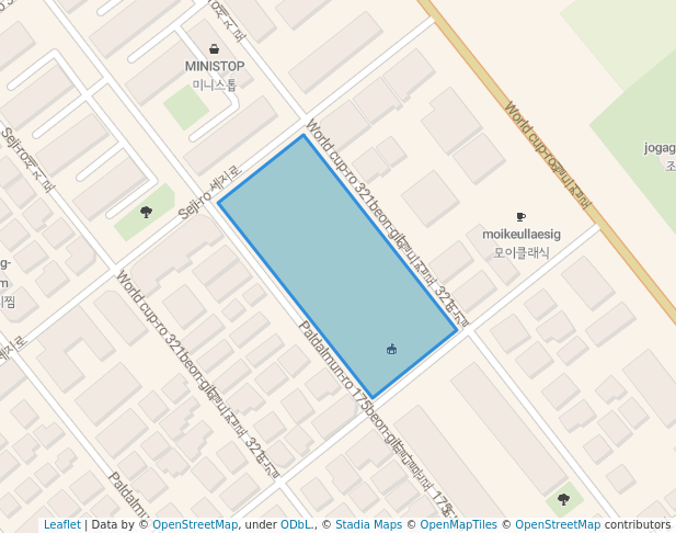 당산공원 in Suwon | Map and Routes