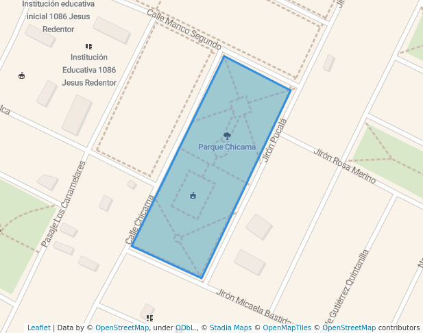 Parque Chicama in Lima | Map and Routes