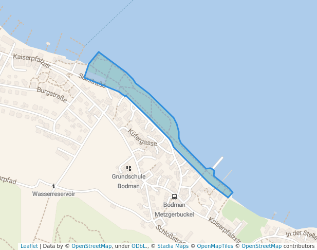 Uferpark Bodman in Bodman-Ludwigshafen | Map and Routes