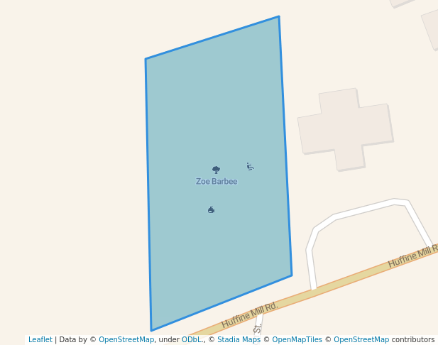 Zoe Barbee in Greensboro | Map and Routes
