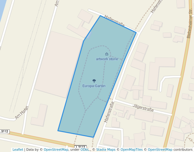 Europa-Garten in Gernsheim | Map and Routes