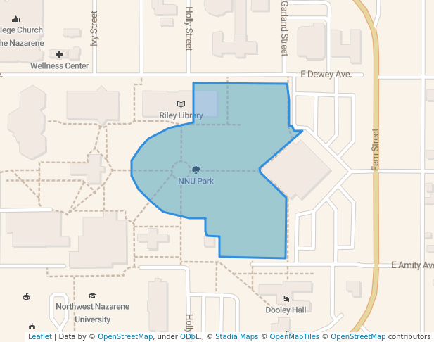 NNU Park in Nampa | Map and Routes