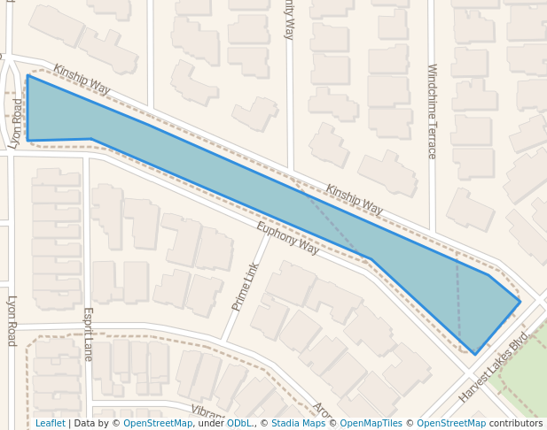 Kinship Park in Atwell | Map and Routes