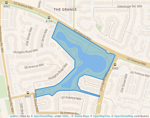 Doug Kelly Park in Edmonton | Map and Routes