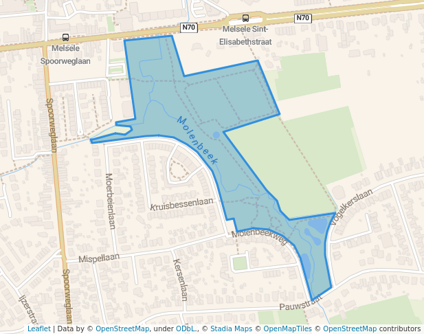 Landschapspark Molenbeek in Beveren | Map and Routes