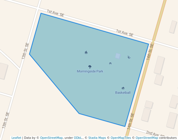 Morningside Park in Watertown | Map and Routes