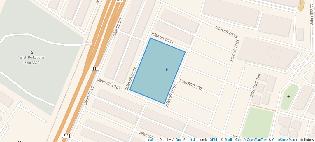 Ss2 Mall Petaling Jaya Map
