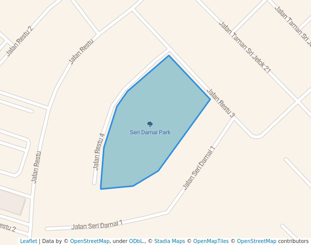 Seri Damai Park in Kajang | Map and Routes