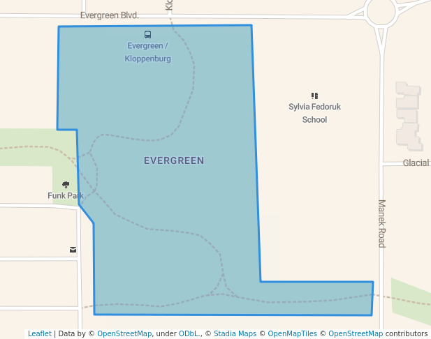 Funk Park in Saskatoon | Map and Routes