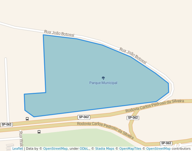 Parque Municipal in Taubaté | Map and Routes