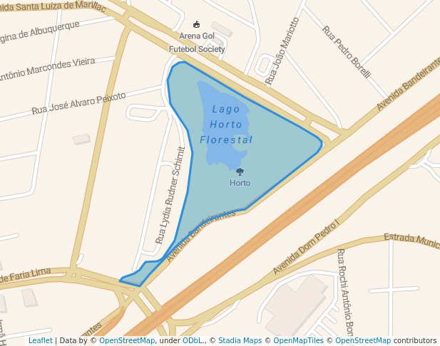 Horto in Taubaté | Map and Routes