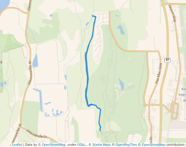 Quail Ridge Linear Park in Kelowna | Map and Routes