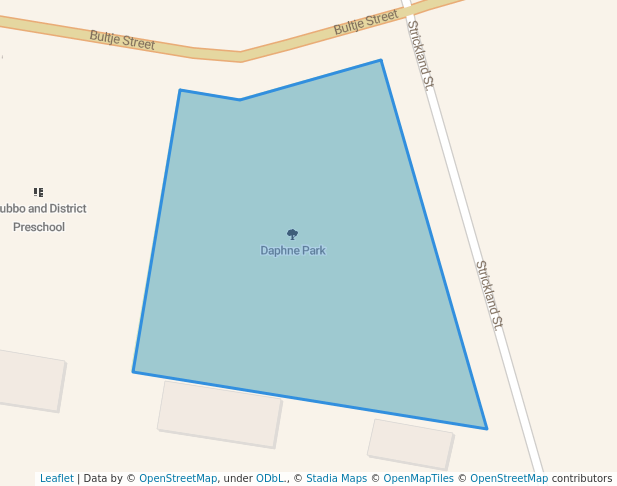 Daphne Park in Dubbo | Map and Routes