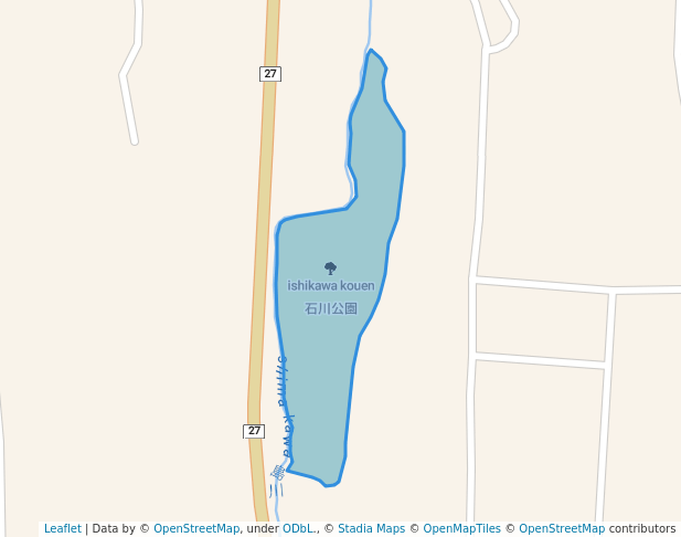 石川公園 in Kanan | Map and Routes