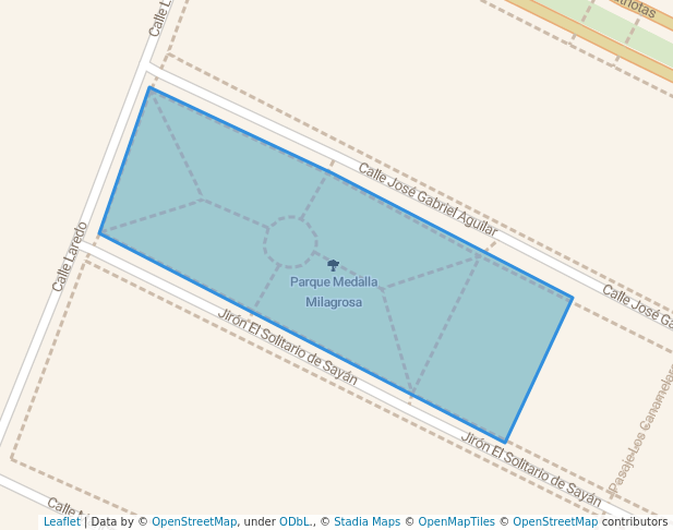 Parque Medalla Milagrosa in San Miguel | Map and Routes