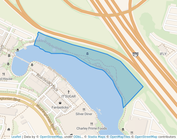 Rio Park in Gaithersburg | Map and Routes