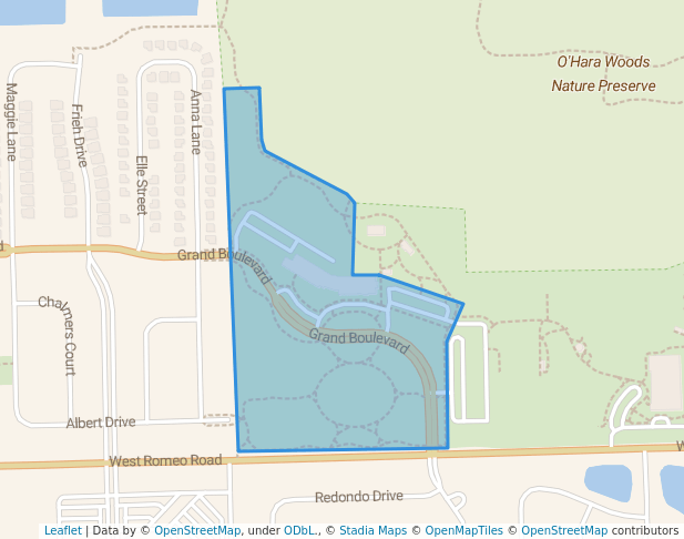 Village Park in Romeoville | Map and Routes