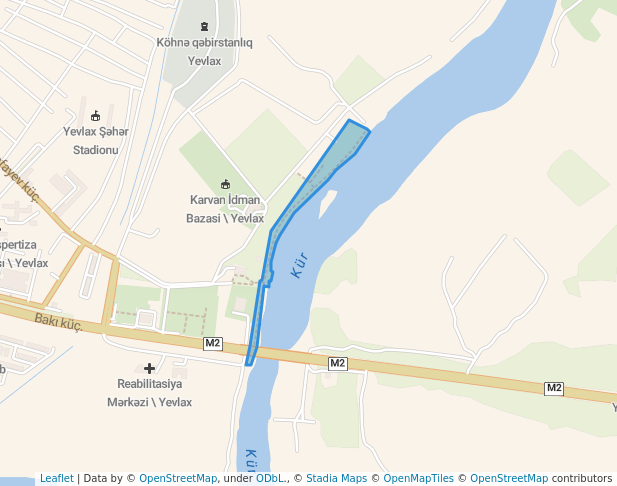 Bulvar Yevlax in Yevlakh | Map and Routes